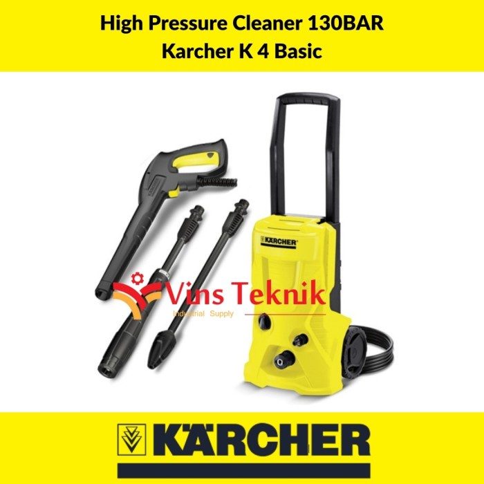 Jual Mesin Cuci Mobil Karcher K 4 Basic High Pressure Washer Jet Cleaner | Shopee Indonesia