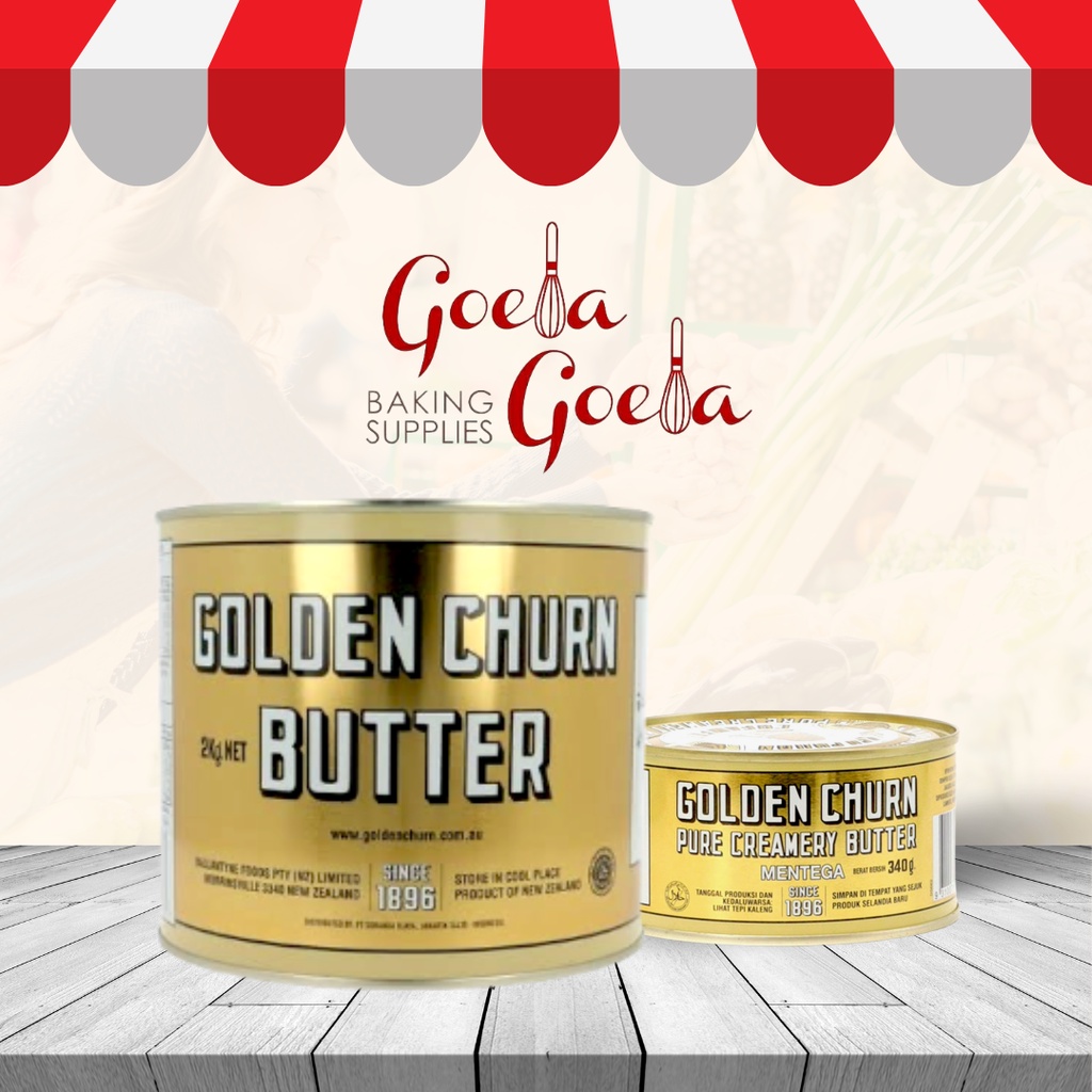 Jual Butter Golden Churn 2 kg | Shopee Indonesia