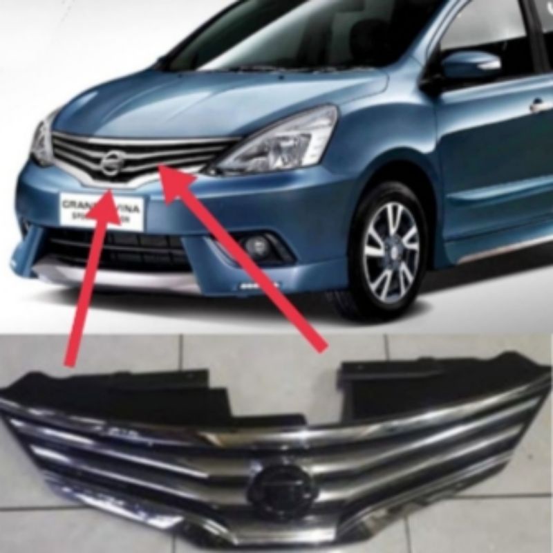 Jual Grill Radiator Nissan grand Livina L11 | Shopee Indonesia