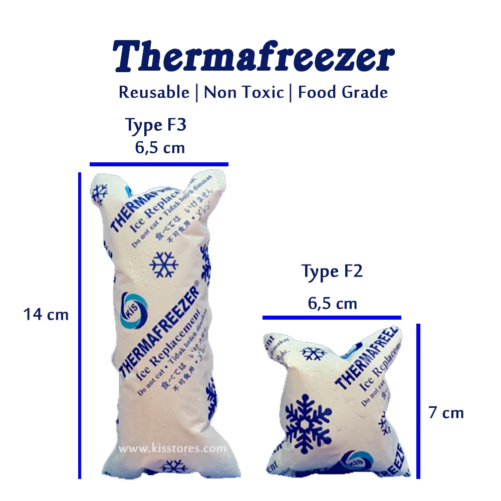 Jual Thermafreeze Ice Gel Lembaran merk Thermafreezer ORIGINAL isi 12 ...