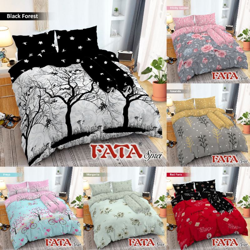 Jual FATA - Bed Cover Set Minimalis Ukuran King180x200 /Quin 160x200 Cm ...