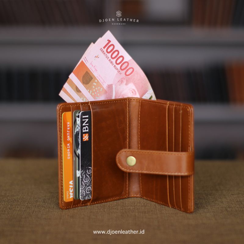 Jual Dompet kulit sapi asli untuk kartu Revo Wallet by Djoen Leather ...
