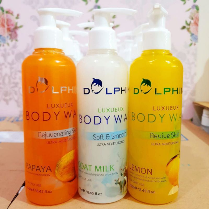 Jual Sabun Dolphin 250ml / Dolphin Body Wash Bpom Original / Sabun Cair ...
