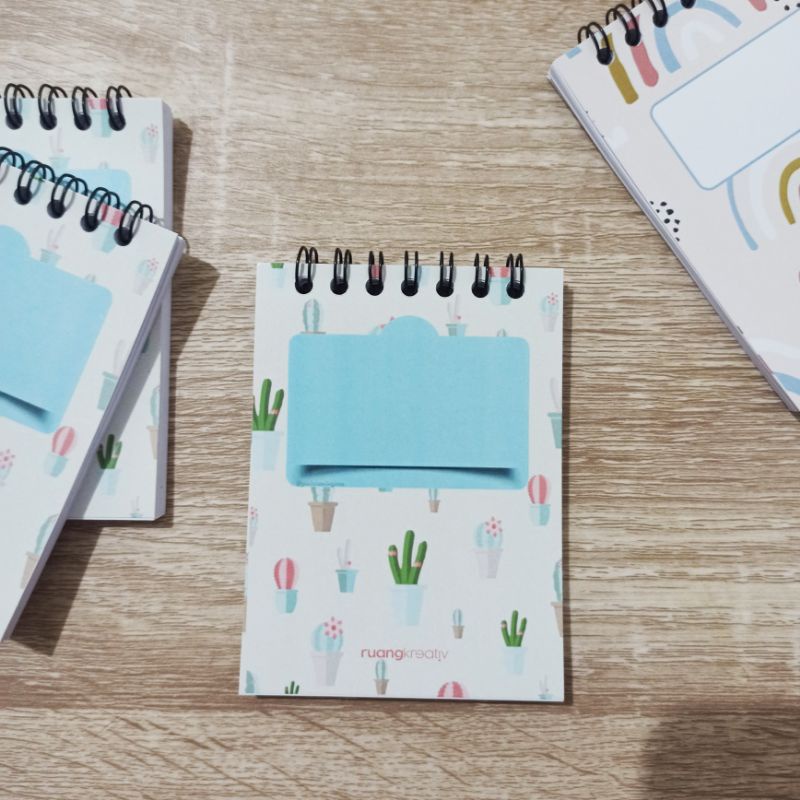 Jual Notebook Blocknote Buku Spiral MINI Estetik - Buku Catatan Kecil ...