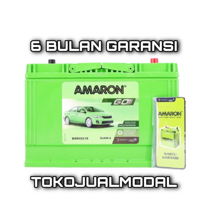 Jual AKI MOBIL NS70 65D26R AMARON GO 12V 65AH AKI KERING | Shopee Indonesia