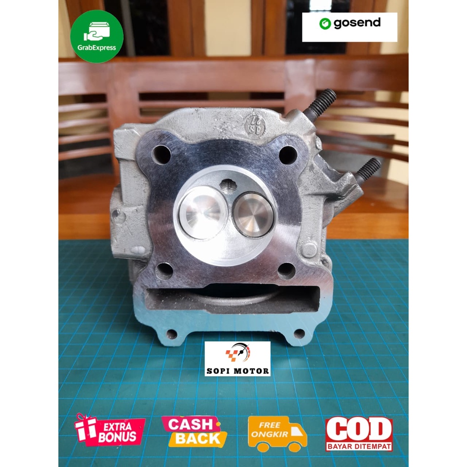 Jual CYLINDER HEAD MIO 5TL MIO SPORTY, SMILE, SOUL, VINO, NOUVO UKURAN ...