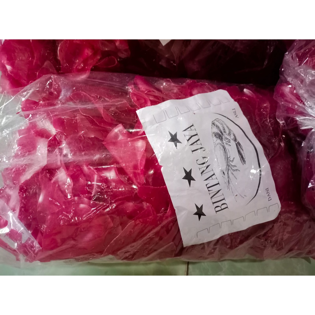 Jual [500gram] Kerupuk Merah Asli Dari Padang (original) murah / krupuk ...