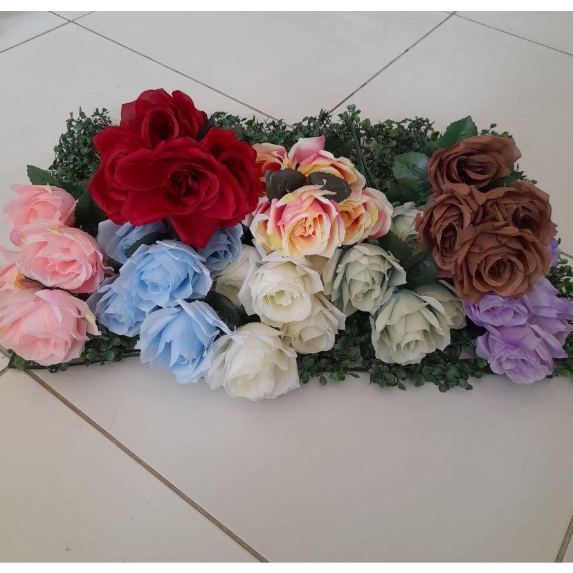 Jual Bunga Mawar Tea Rose Premium tangkai - Varian Warna | Shopee Indonesia