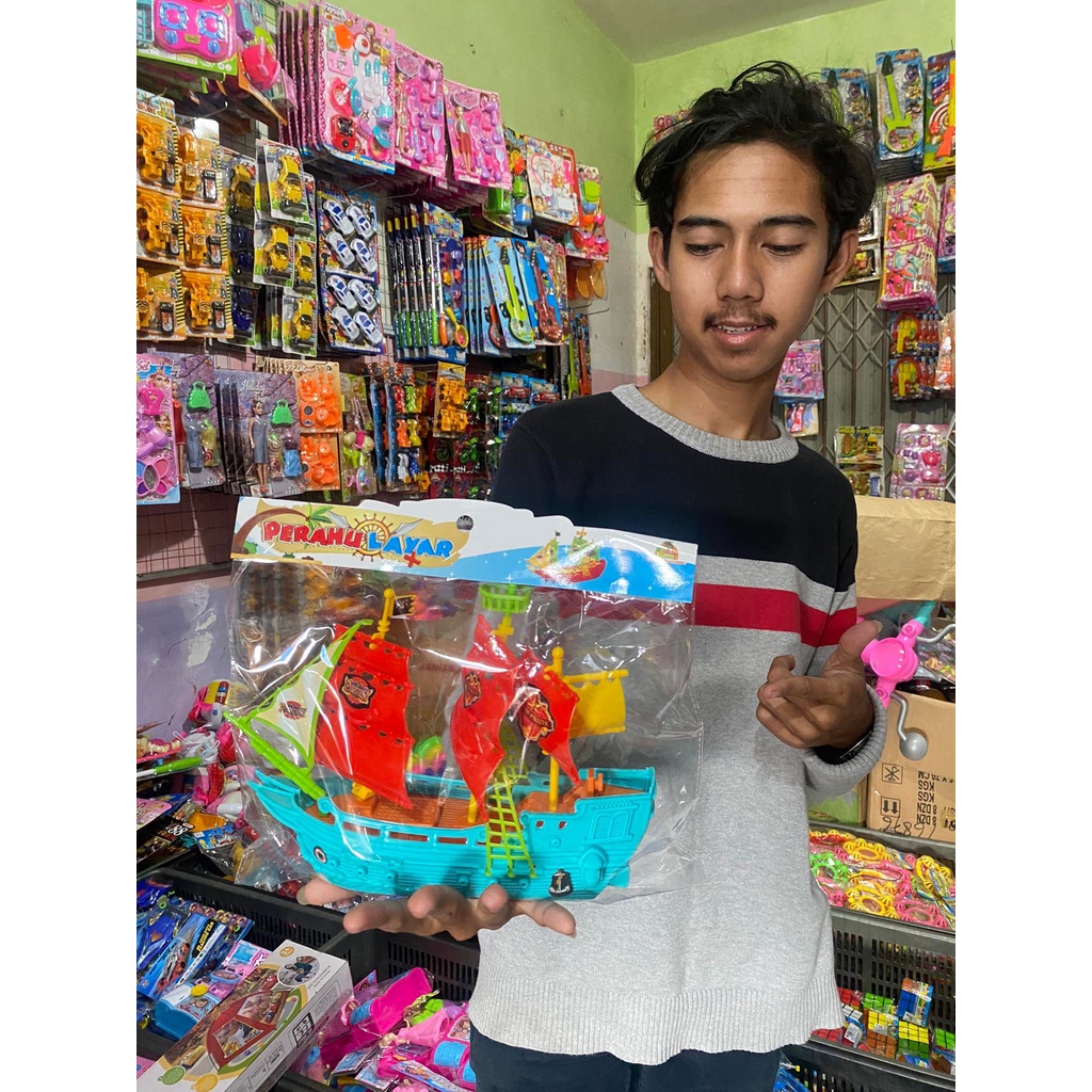 Jual MAINAN EDUKASI ANAK PERAHU LAYAR - OCEAN TOYS 5300 | Shopee Indonesia