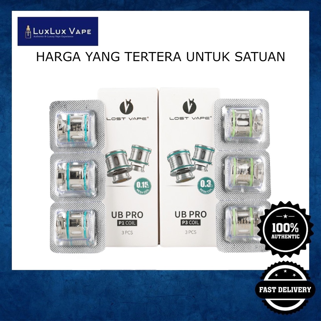 Jual COIL UB PRO AUTHENTIC by LOST VAPE | Shopee Indonesia