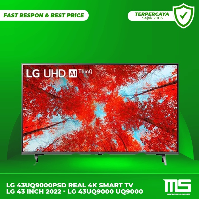 Jual LG 43UQ9000PSD REAL 4K SMART TV LG 43 INCH 2022 - LG 43UQ9000 ...