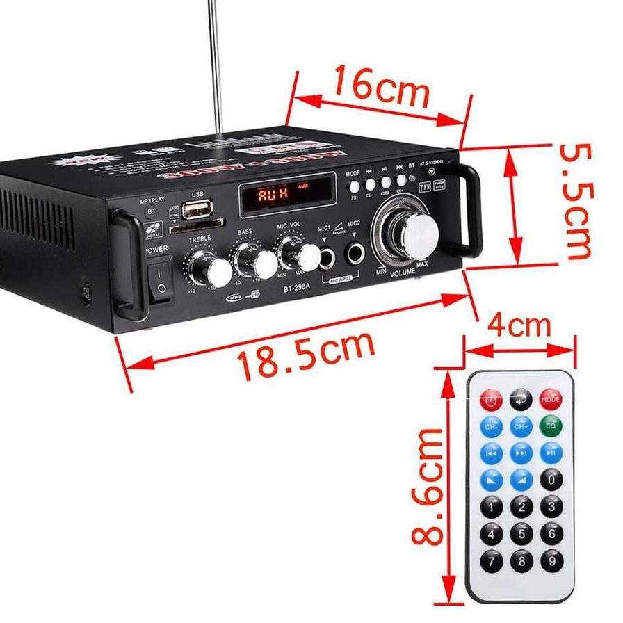 Jual Best Product Power Amplifier Mobil 600W - Amplifier Bluetooth ...