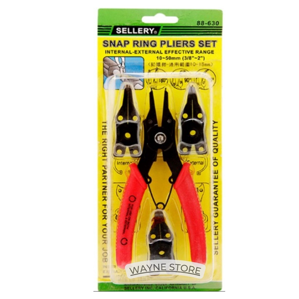 Jual TANG SNAP RING PLIERS SET BENGKOK LURUS BUKA TUTUP SELLERY 88-630 ...