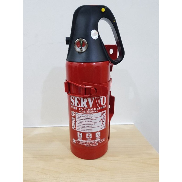 Jual SERVVO FIRE EXTINGUISHER 1 KG alat pemadam apar mobil P100 powder 100 | Shopee Indonesia
