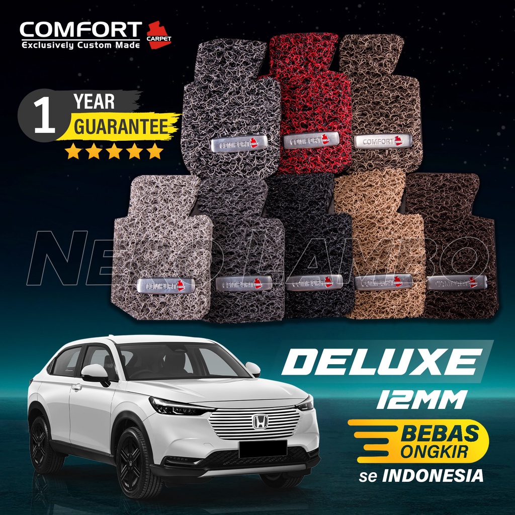 Jual Karpet Comfort Deluxe Honda All New HRV 2022 2 Baris | Nero Lambo ...