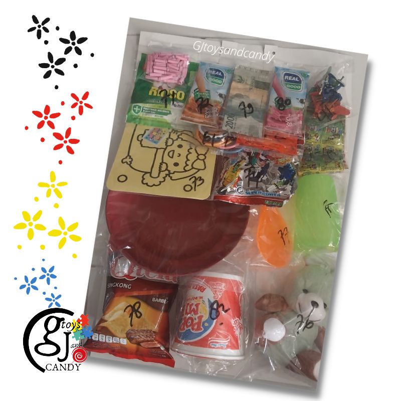 Jual MAINAN CABUTAN HADIAH MIX CAMPUR ISI 80 BIJI | Shopee Indonesia