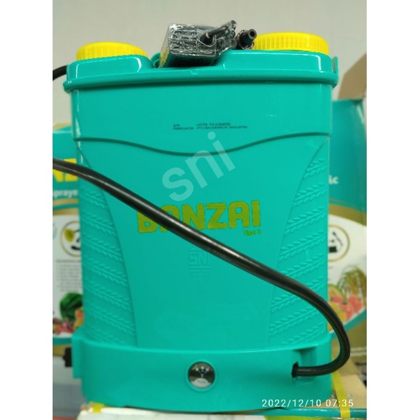Jual TANGKI SEMPROT SPREYER ELEKTRIK BANZAI 16 liter | Shopee Indonesia