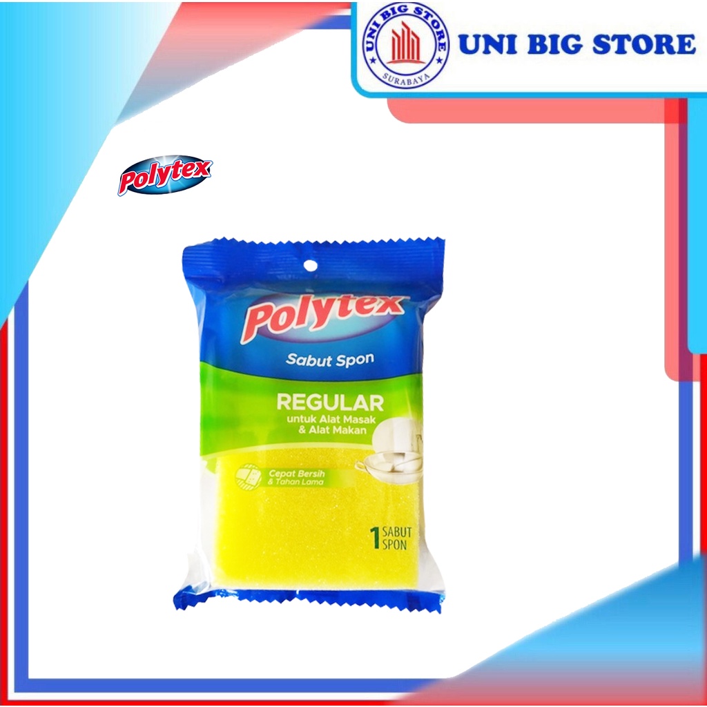 Jual Polytex Sabut Spon Cuci Piring Regular | Shopee Indonesia