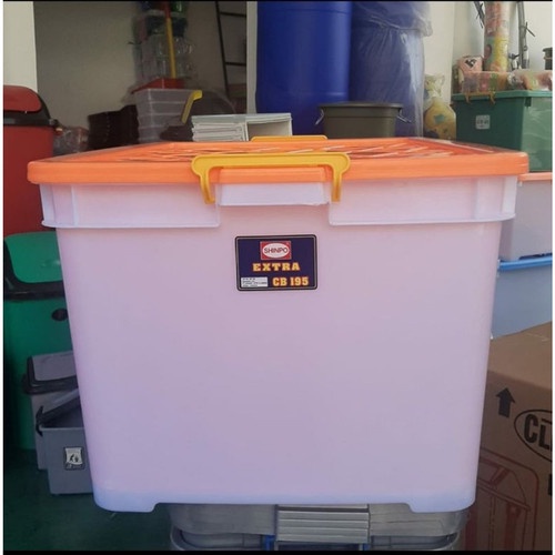 Jual BOX CONTAINER 195L SHINPO 195 LITER JUMBO KUAT | Shopee Indonesia