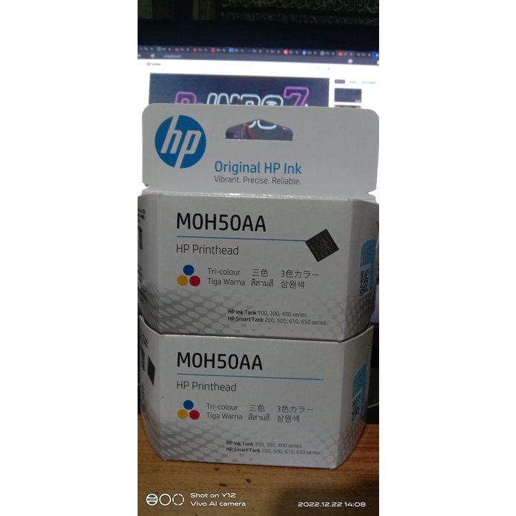 Jual HP Print Head / Printhead M0H50AA for Smart Tank & Ink Tank (Color ...
