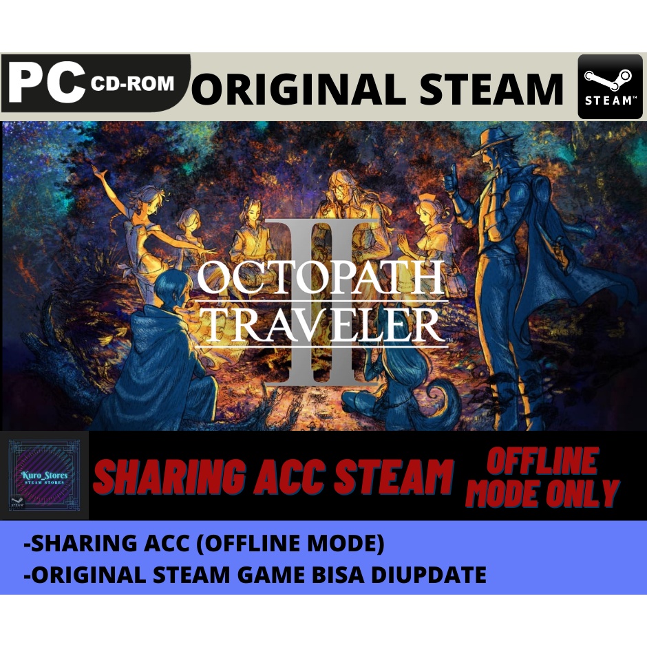 Jual OCTOPATH TRAVELER II PC Game Sharing Original | Shopee Indonesia