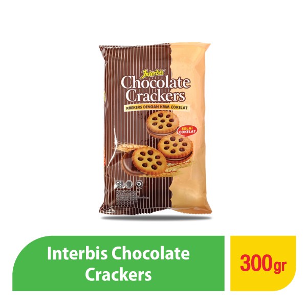 Jual Interbis Chocolate Cracker Tray 300 gr | Shopee Indonesia