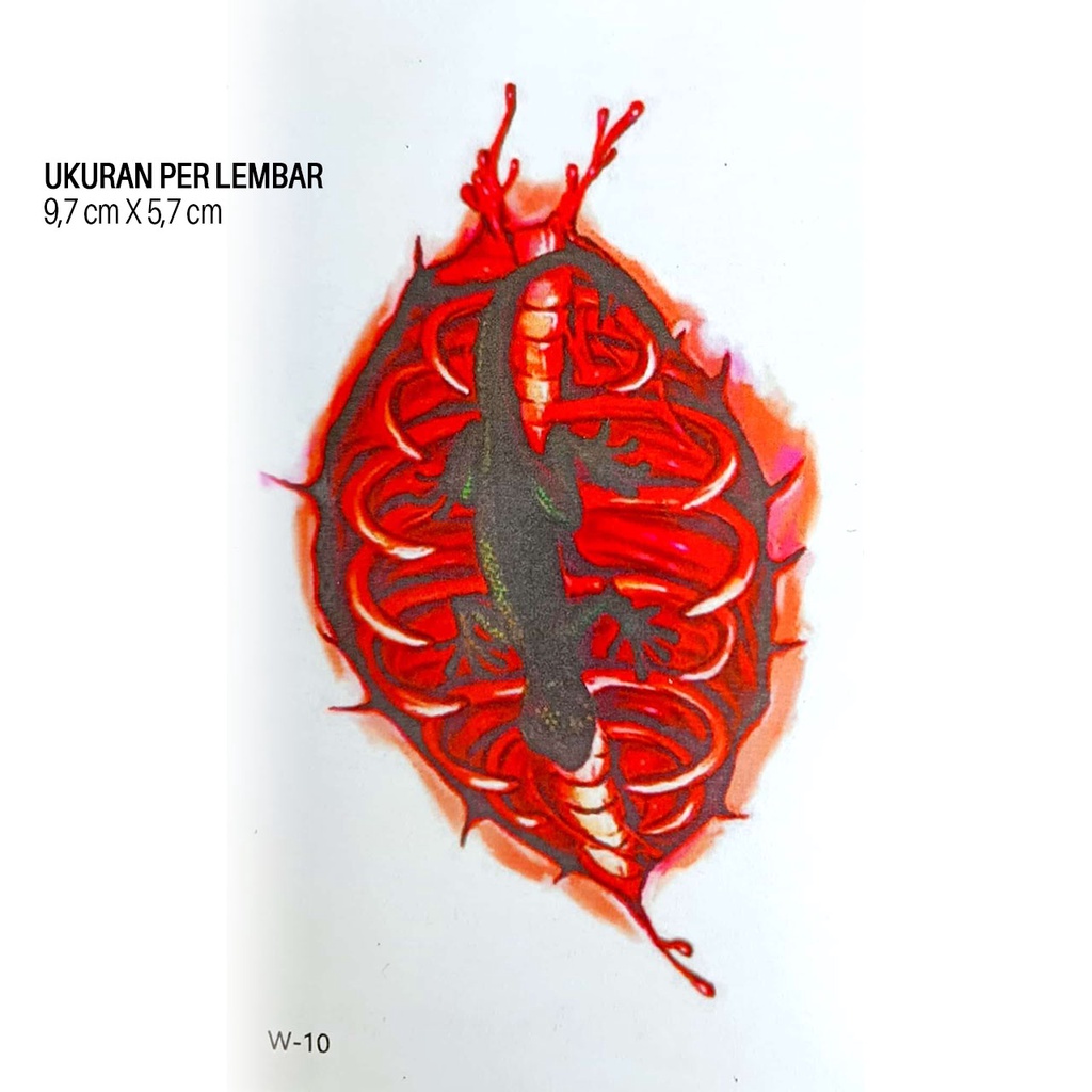 Jual Tatto tattoo luka lebam temporer temporary wanita pria dada jari ...