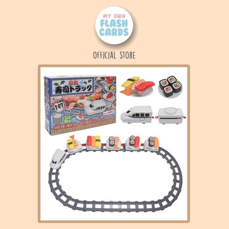 Jual Simulation Sushi Train Dining Set - Pretend Play mainan Restaurant ...