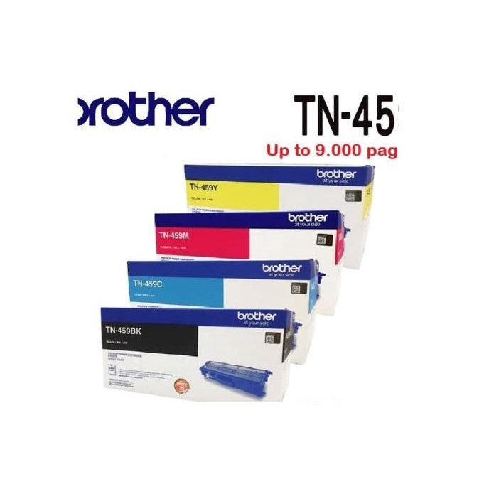 Jual Toner Brother TN-459 | TN459 Original Black Cyan Magenta Yellow ...