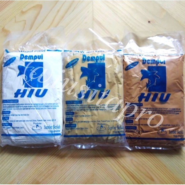 Jual Dempul Kayu Jati Belanda Hiu / Wood filler water base / Natural ...