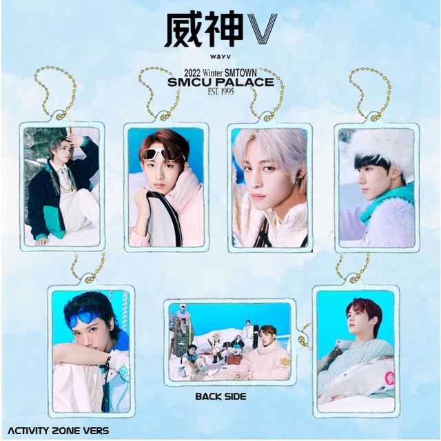 Jual WayV SMCU Palace Acrylic Clear Keychain Gantungan Kunci Akrilik ...
