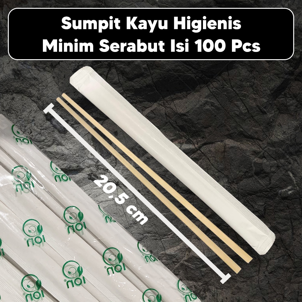 Jual CHOPSTICK STERIL BUNGKUS ION HIGH QUALITY / SUMPIT KAYU GENROKU ...