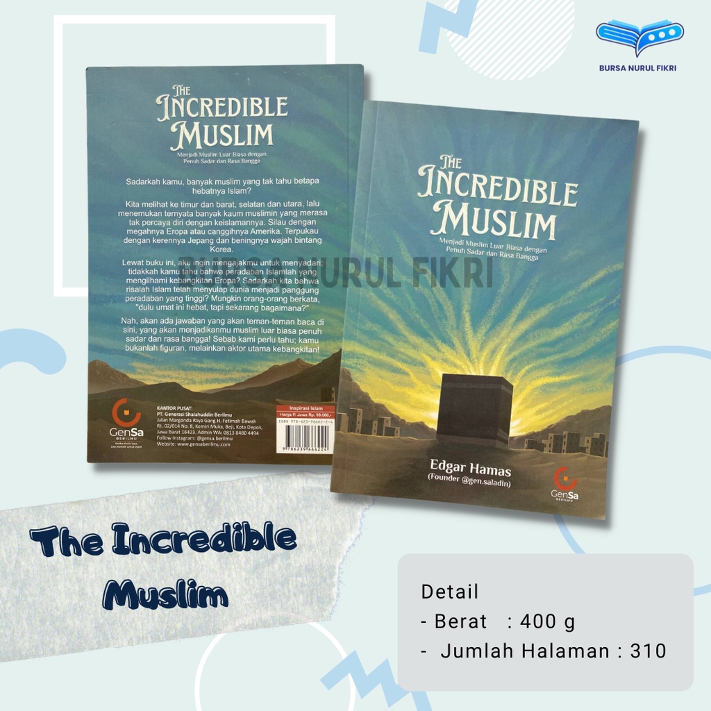 Jual The Incredible Muslim Edgar Hamas Original | Shopee Indonesia
