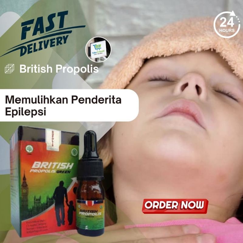 Jual British Propolis 6ml Epilepsi Anak Kejang Panas Stroke Cedera ...