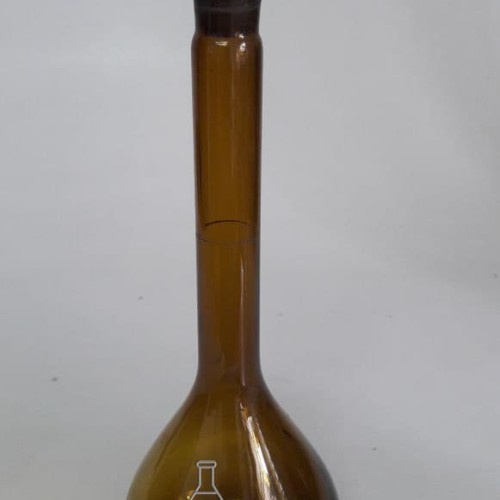 Jual LABU UKUR KACA AMBER 250ML / LABU VOLUMETRI / LABU KIMIA PI15RA6 ...