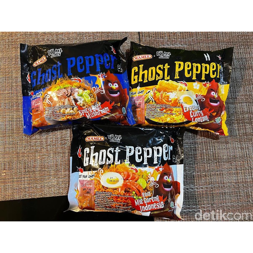 Jual Mamee Ghost Pepper Mie Instant 119 Gr | Shopee Indonesia