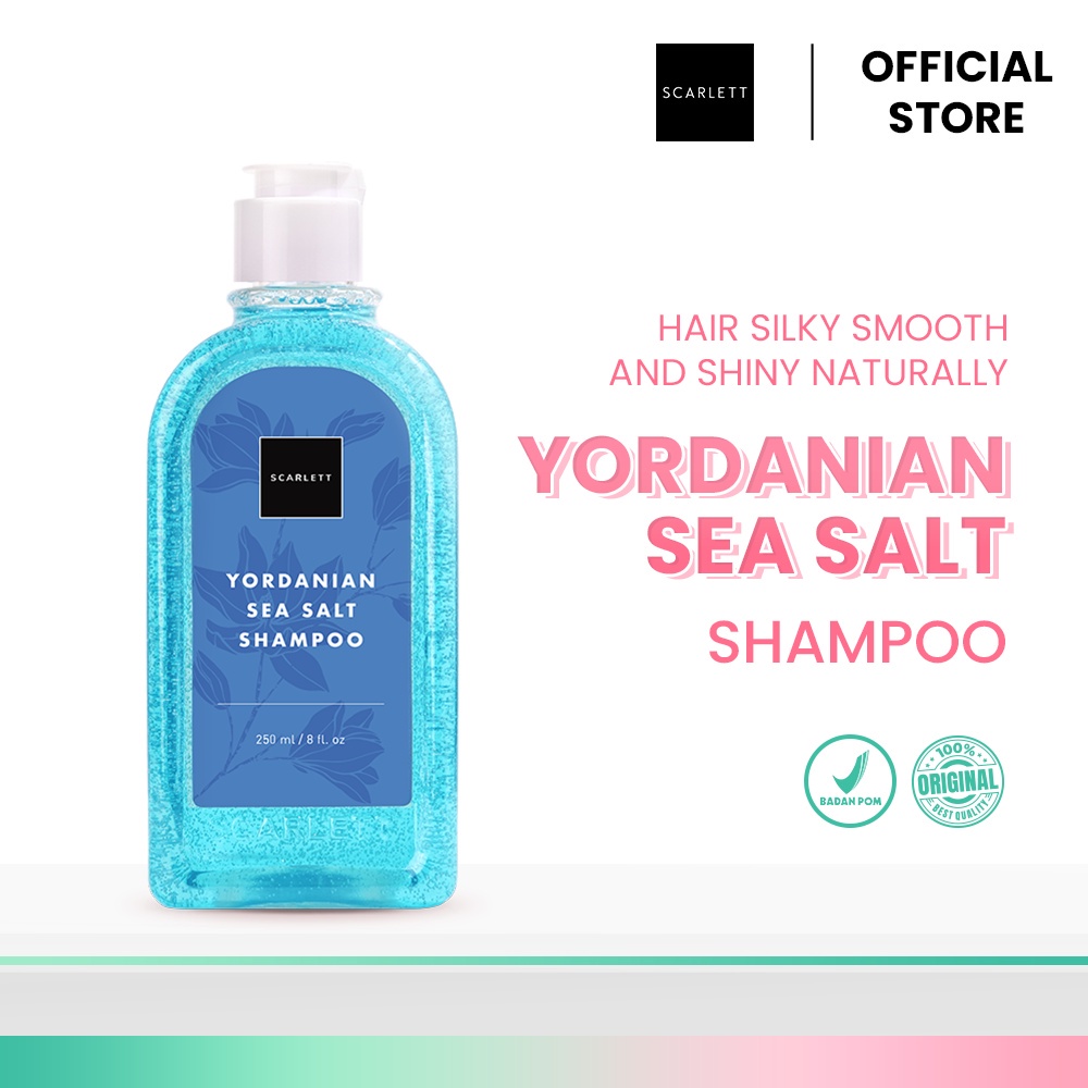 Jual Scarlett Whitening Yordanian Sea Salt Shampoo - Shampoo Scarlett ...