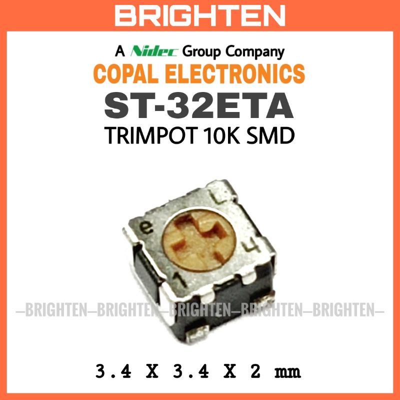 Jual COPAL NIDEC Trimpot 10K SMD Trimmer Variable Resistor | Shopee ...