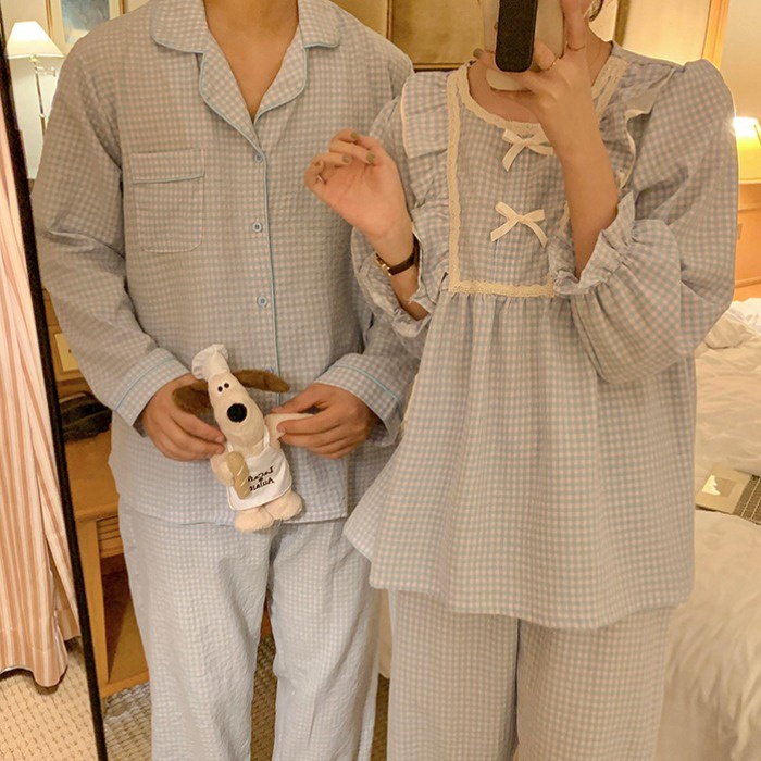 Jual Camelia - piyama pasangan couple pria wanita baju tidur suami ...