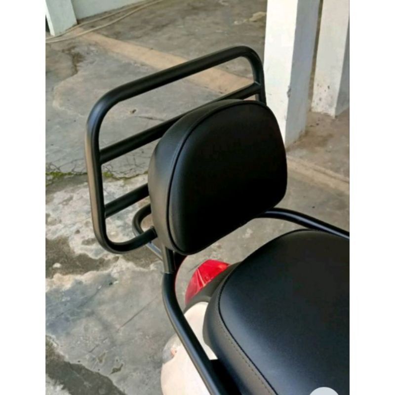 Jual back rak Yamaha fazzio 125 hybrit/ behel senderan belakang fazzio ...