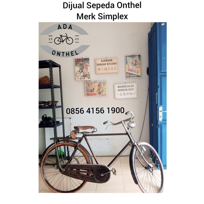 Jual DIJUAL SEPEDA ONTHEL MERK SIMPLEX - SEPEDA ONTHEL KEBO - SEPEDA ...