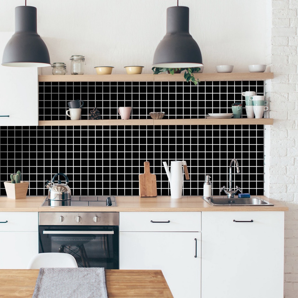 Jual Pusat Wallsticker - Stiker Dinding Dapur Backsplash Wallpaper ...