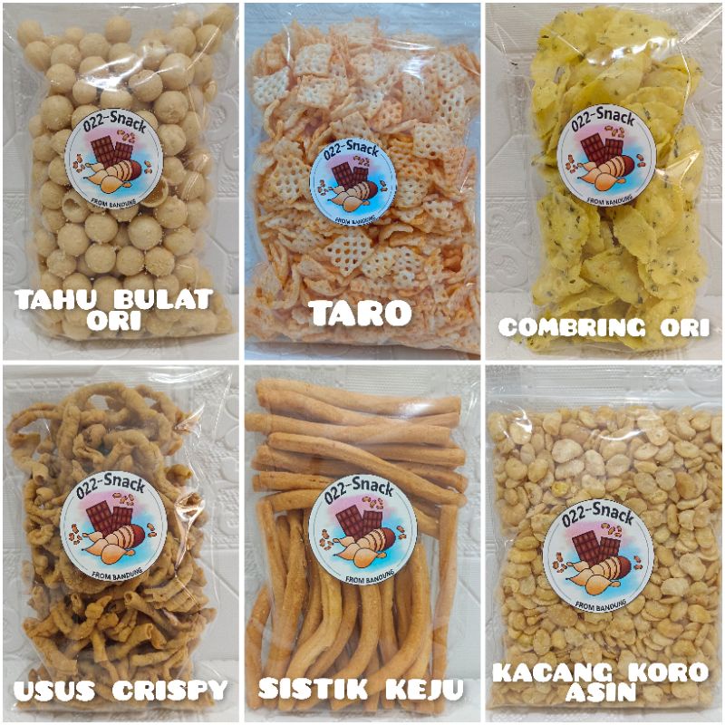 Jual TERMURAH (Khusus snack asin /ori) snack kiloan khas bandung berat ...