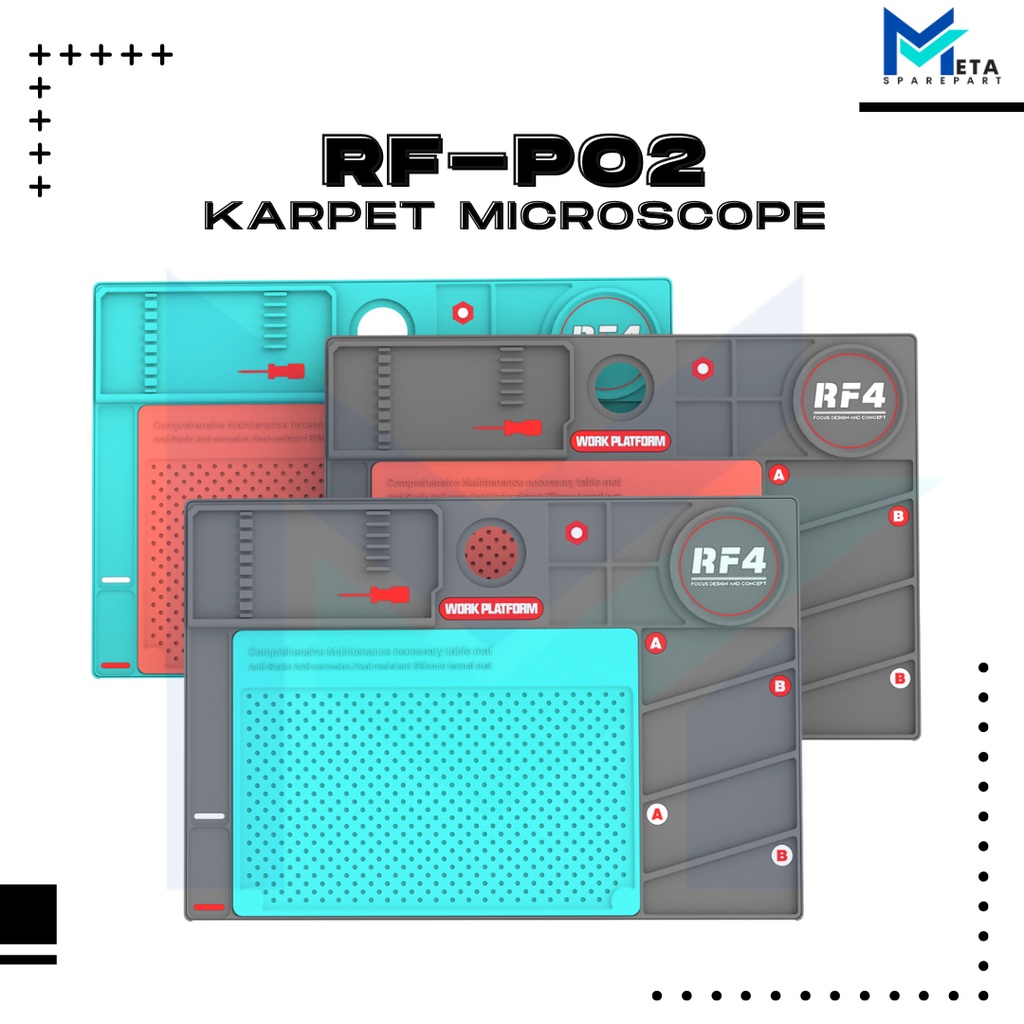 Jual KARPET MICROSCOPE RF-PO2 / KARPET SILICON TAHAN PANAS | Shopee ...