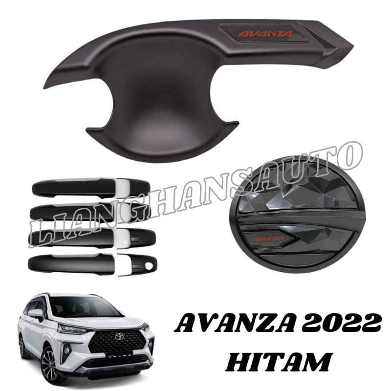Jual PAKET LENGKAP HANDLE OUTER TANK COVER AVANZA XENIA 2023 2024 2025 PREMIUM HITAM | Shopee ...