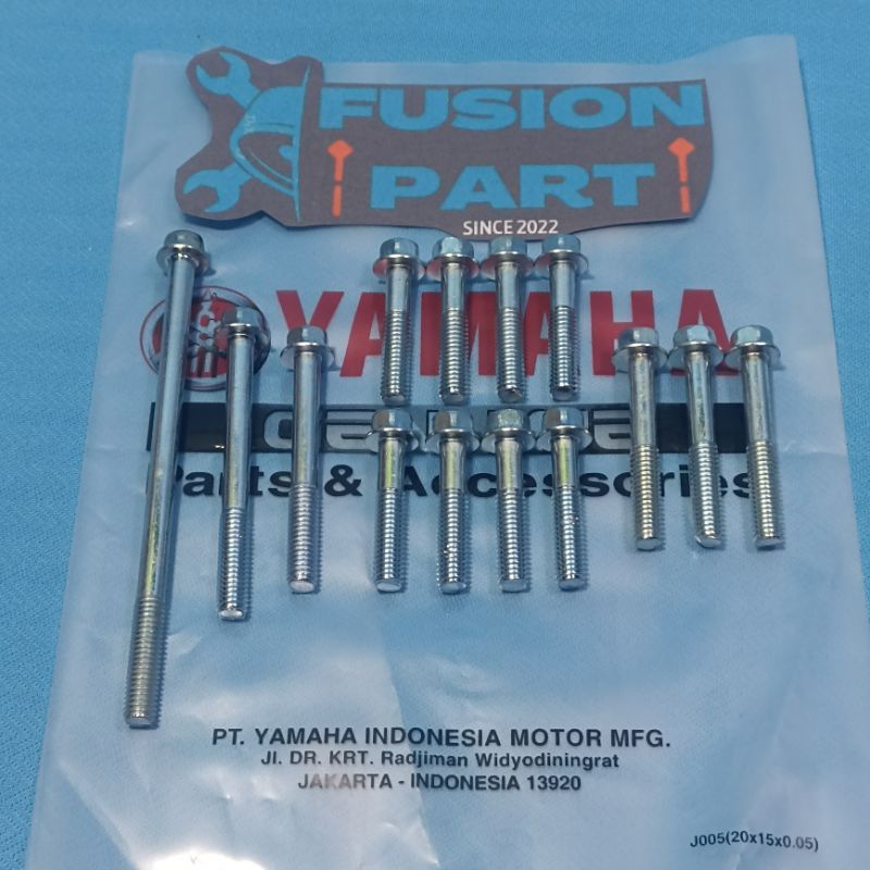 Jual 1 set baut blok kopling & magnet Yamaha Alfa Sigma | Shopee Indonesia