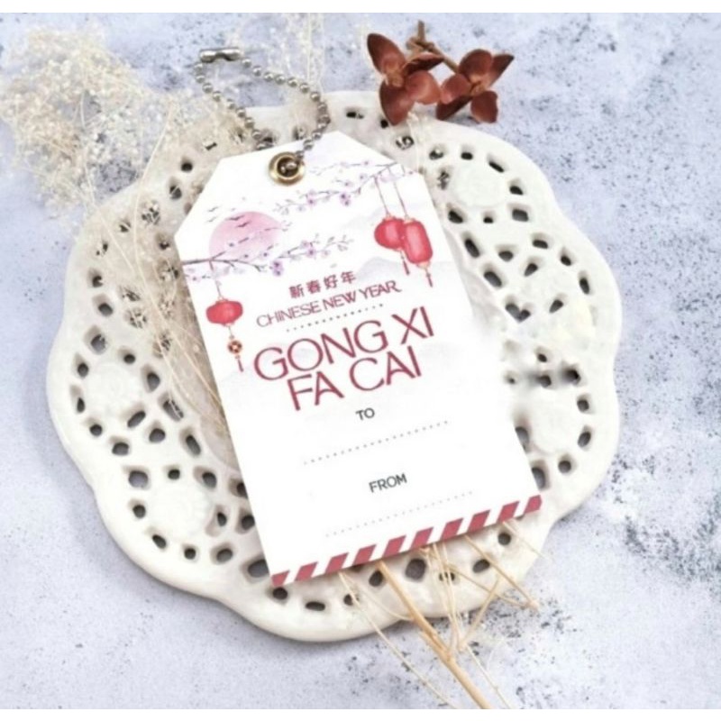 Jual HANGTAG GONG XI FA CAI KARTU UCAPAN KIRIMAN PARCEL HAMPERS CNY SINCIA IMLEK CHINESE NEW ...