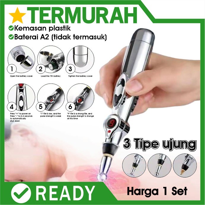 Jual Akupuntur Laser Therapy Energy Pen Alat Terapi Massage Pena ...