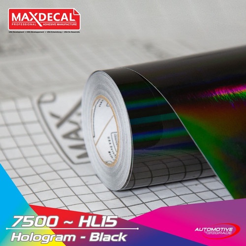 Jual STIKER HITAM HOLOGRAM MAXDECAL 7500 | Shopee Indonesia