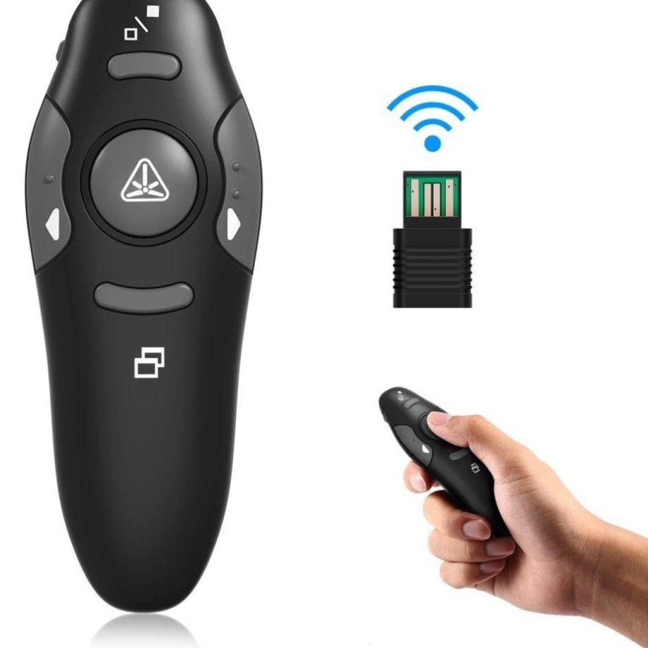 Jual PROMOSI !!! 1.1 Wireless Laser Red pointer presenter 805 remote ...